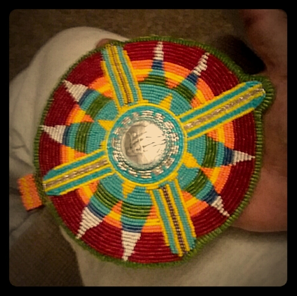 Jewelry | Authentic Native American Beaded Medallion | Poshmark